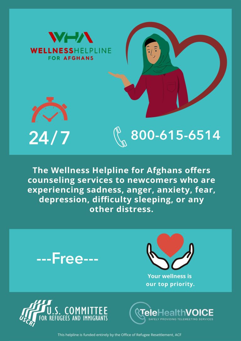 The Behavioral Health Support Program - U.S. Committee for Refugees ...