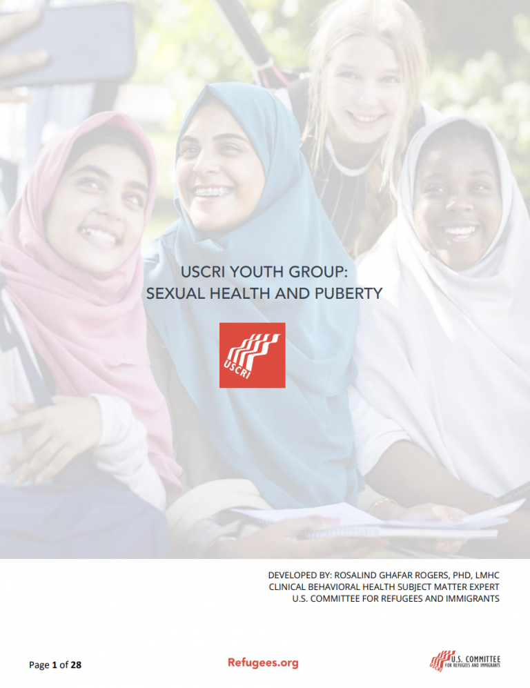 The Behavioral Health Support Program - U.S. Committee for Refugees ...