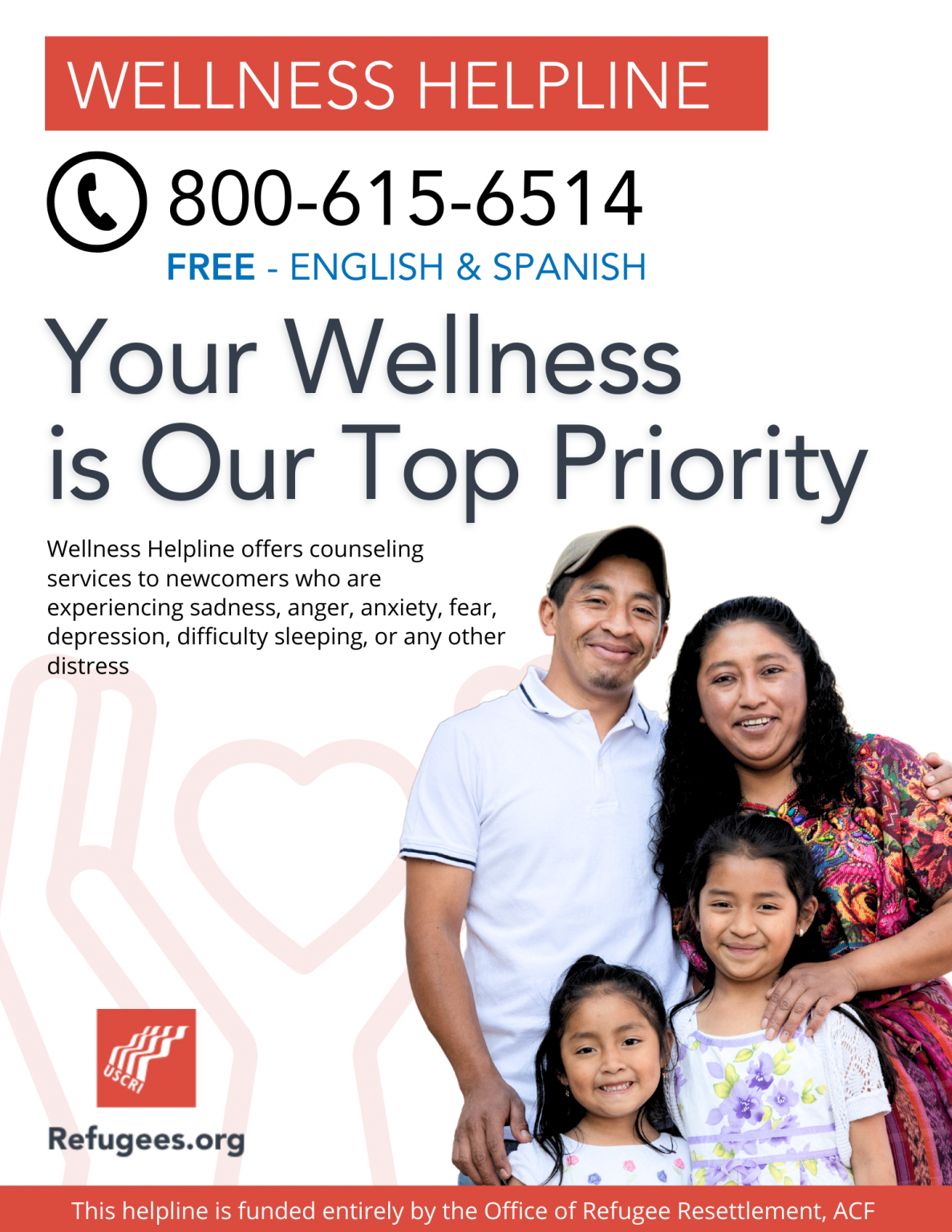 The Behavioral Health Support Program - U.S. Committee for Refugees ...