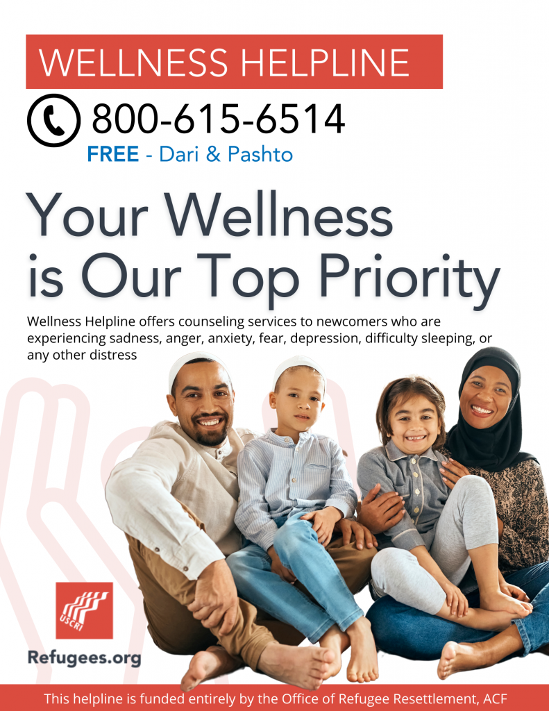 The Behavioral Health Support Program - U.S. Committee for Refugees ...